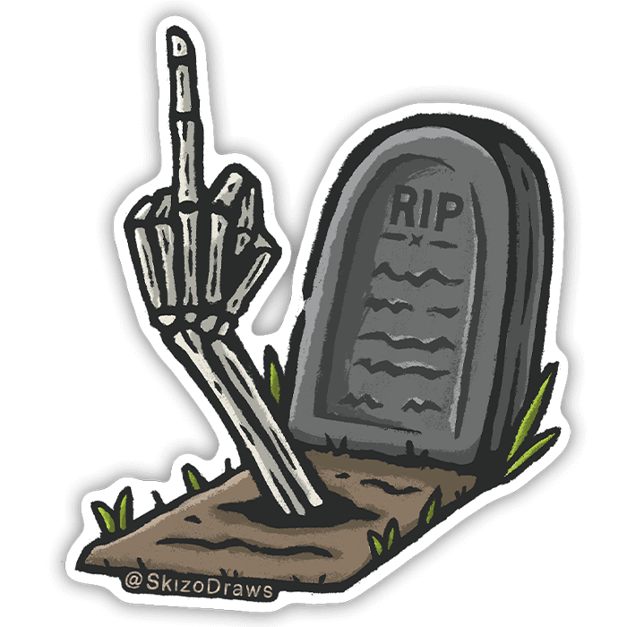 RIP | Vinyl Sticker